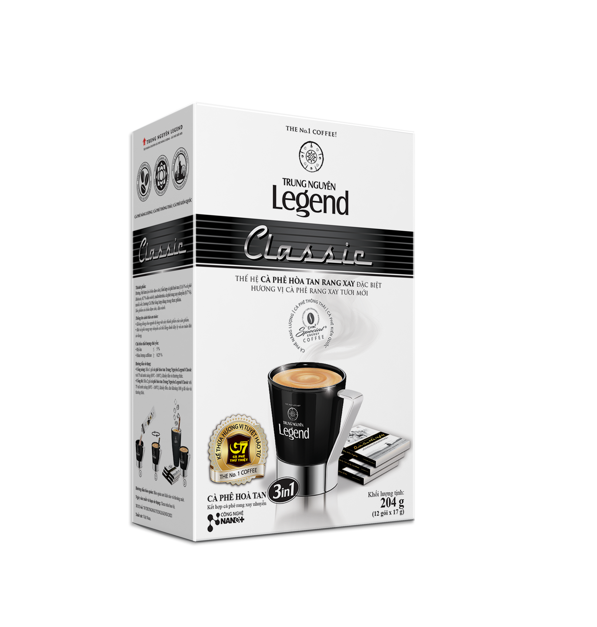 Trung Nguyen Legend Classic (12 sticks) – TANGO GLOBAL MARKET INC